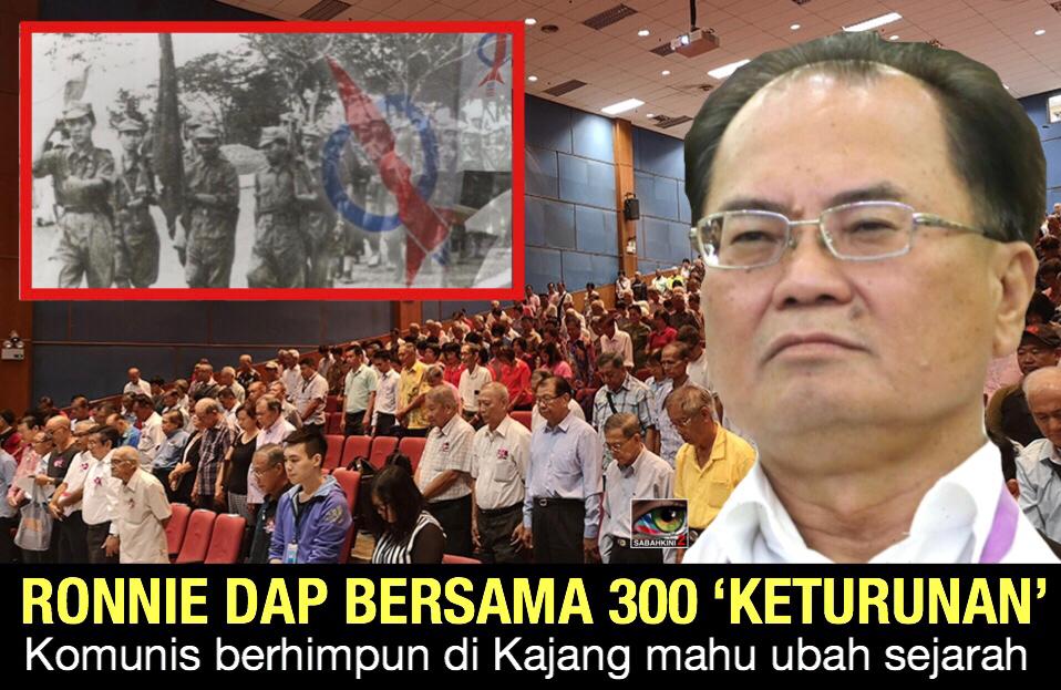Ronnie DAP bersama 300 'keturunan' komunis berhimpun di Kajang mahu ...