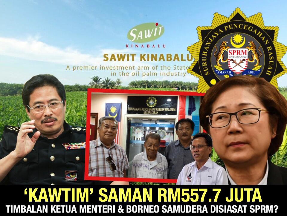 SPRM siasat Timbalan Ketua Menteri, Borneo Samudera ‘kawtim’ kes saman ...